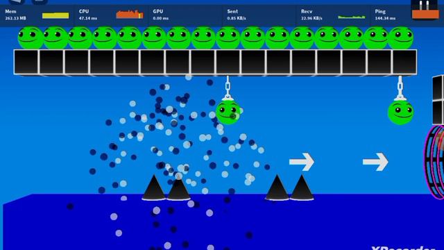 Играю в геометрии дэш эдитор (роблокс)