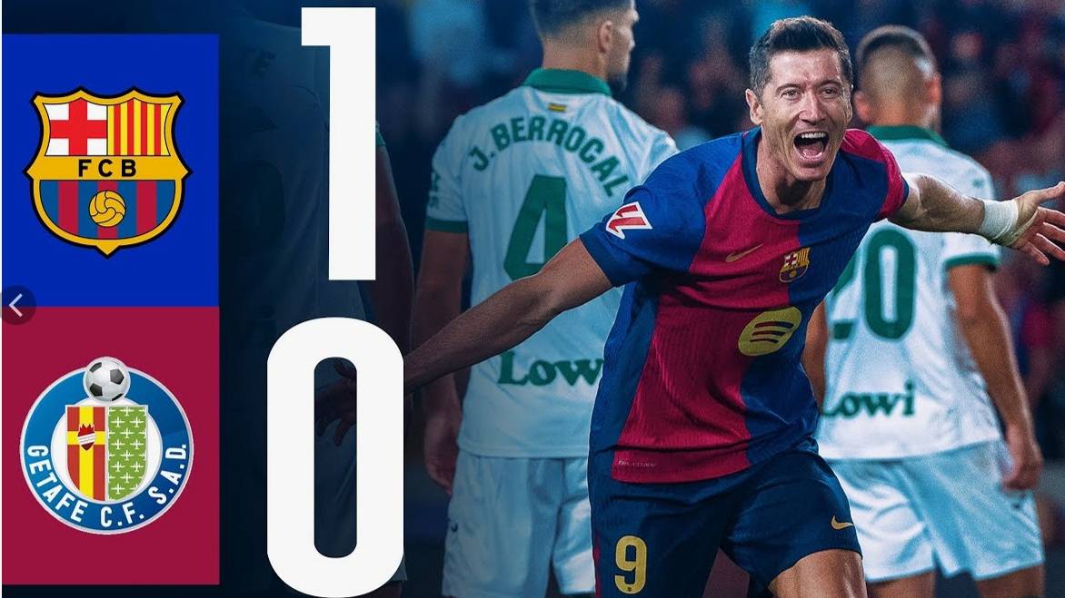 FC BARCELONA |1-0 | GETAFE | Примера, 7-й тур