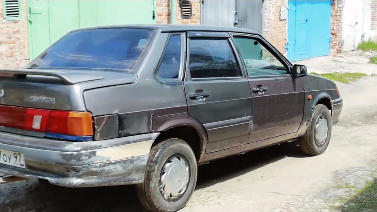 Этот бампер проще выкинуть чем покрасить! Заодно и крышу чуть грунтанул