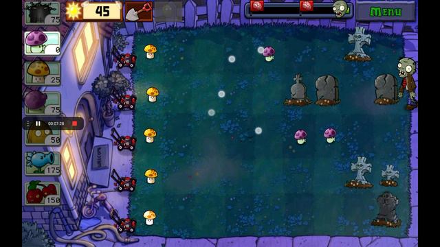 прошли два уровня вPvZ