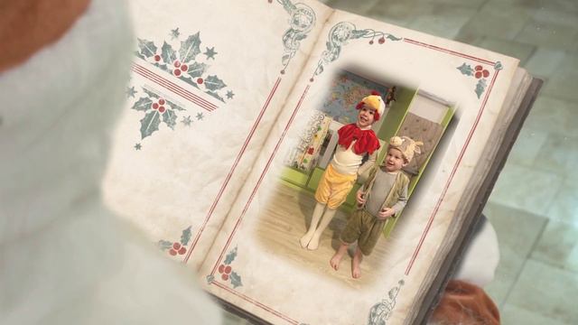 Дед Мороз поздравил Александра Николаевича с 2018 годом.