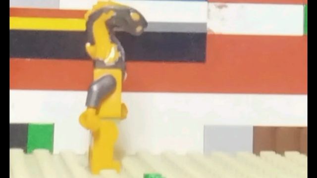 Анимация ходьбы лего фигурки