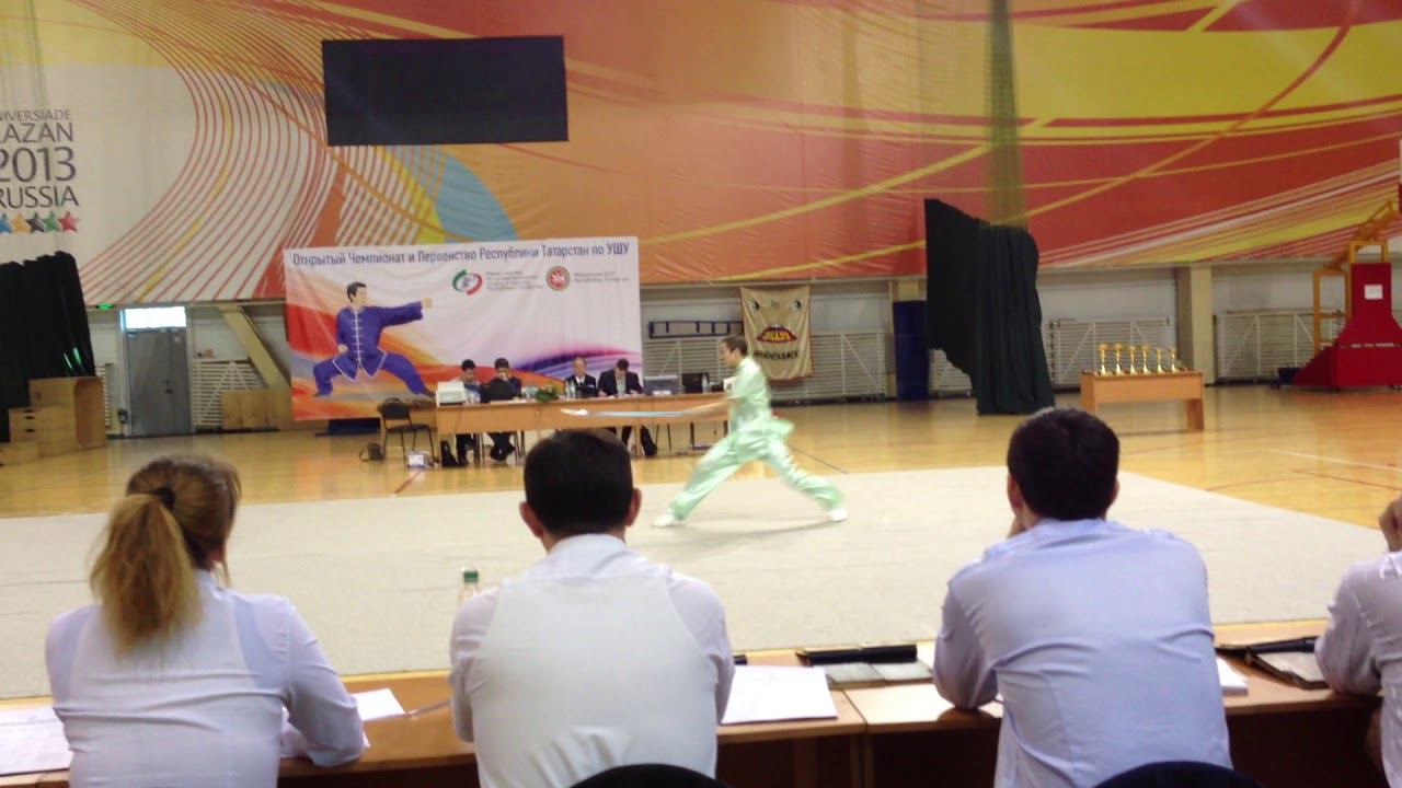 Тайцзицюань, меч Дзянь стиля Шэнь февраль 2013