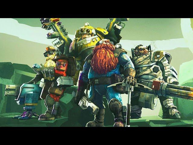 Чилим в шахте!  играю в Deep Rock Galactic~