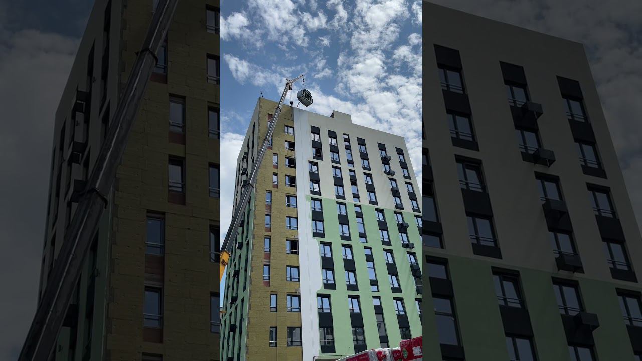 Подъем воздуховодов. Чехова 5