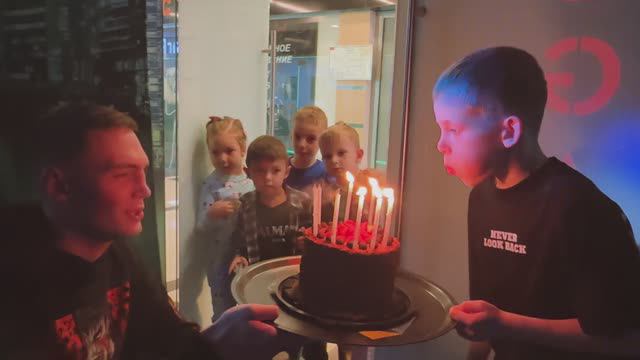 Алексей Николаевич празднует 8 день рождения, 2023.