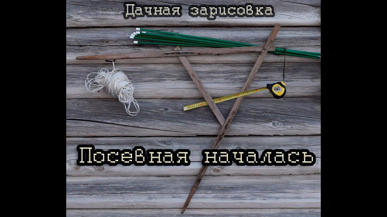 Дачная зарисовка. Посевная началась