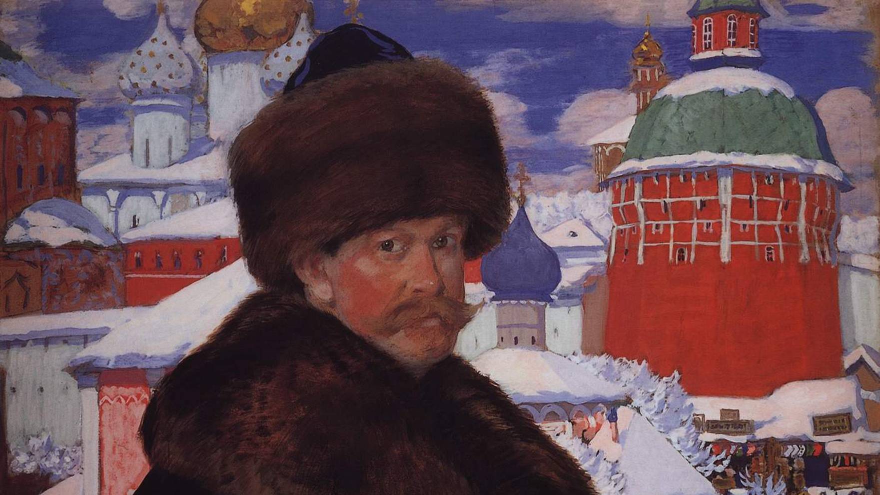 Варварская драка красок в картинах Бориса Кустодиева