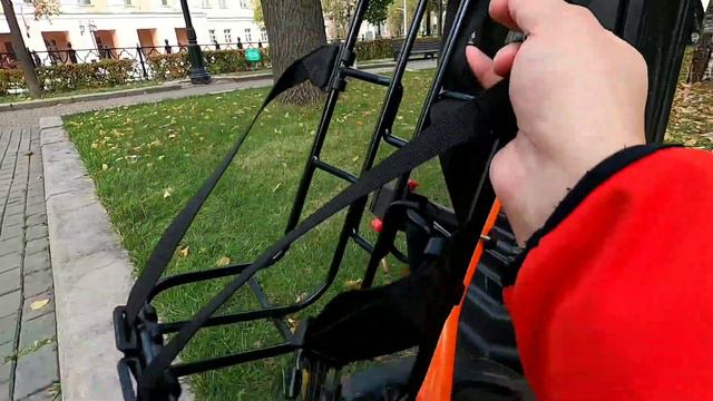 Strida. Полноценный багажник от KlickFix