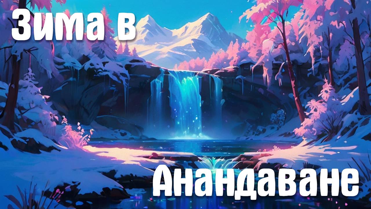 Зима в Анандаване. Winter in Anandavan.#narayanamedia #Нараяна # #lakshmi #Vishnu #music #krishna