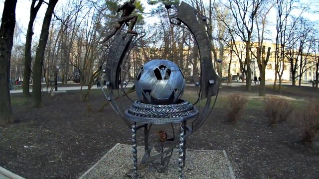 Видео-прогулка по Парку кованых фигур. 2018
