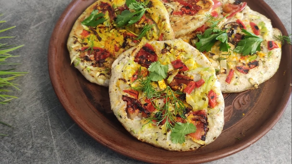 Уттапам - индийская пицца, безглютена