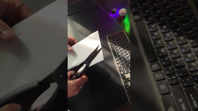 Распаковка конверта с пин кодом Гугл Адсенс