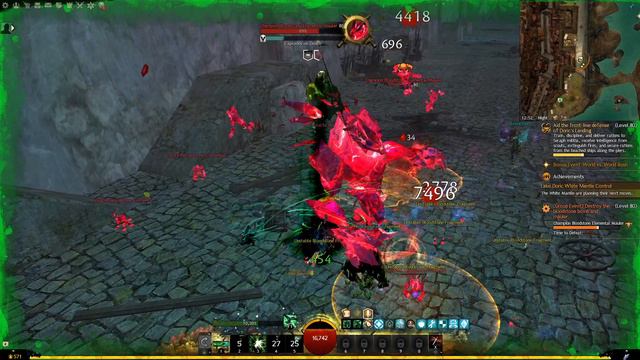 Lake Doric - Destroy the bloodstone bomb and mauler (Guild Wars 2)
