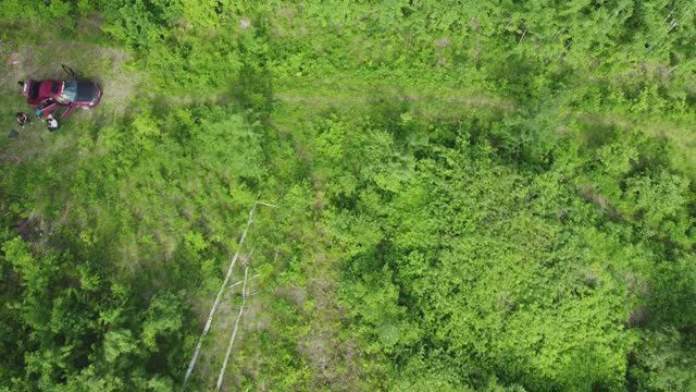 Первый семейный выезд.