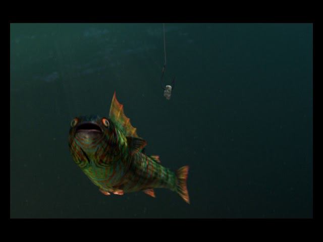 анимация рыбы. рендер  и компоуз