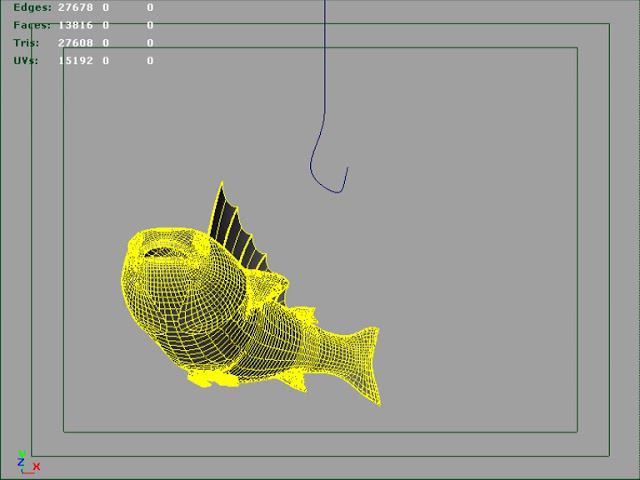анимация рыбы. рабочие материалы