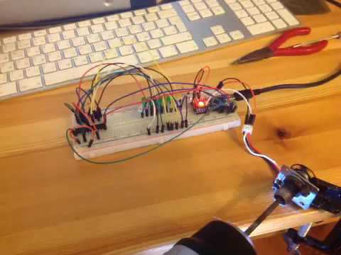 Тахометр с блинкерами.