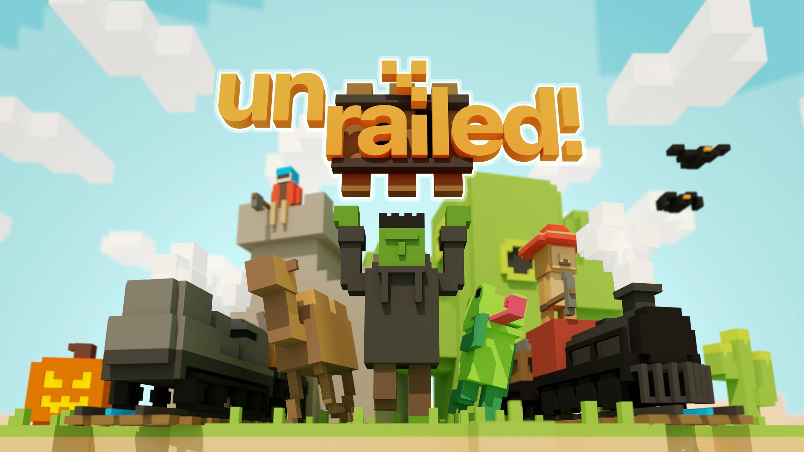 В гостях у Совы. Играем с Хомячком и дрeзьями в UnRailed!