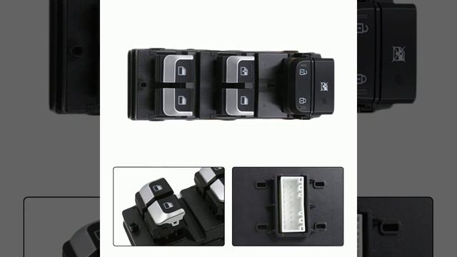 Стеклоподъемник Kia Rio 4, Кнопки переднего стеклоподъемника Kia Rio 4, Кнопки заднего стеклоподъемн