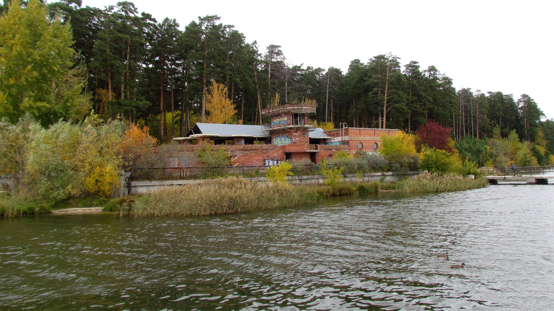 Сталк: Заброшенный пирс и диспетческая/кафе (2024)