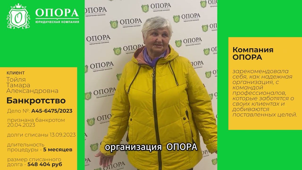 Отзыв о списании долгов и кредитов