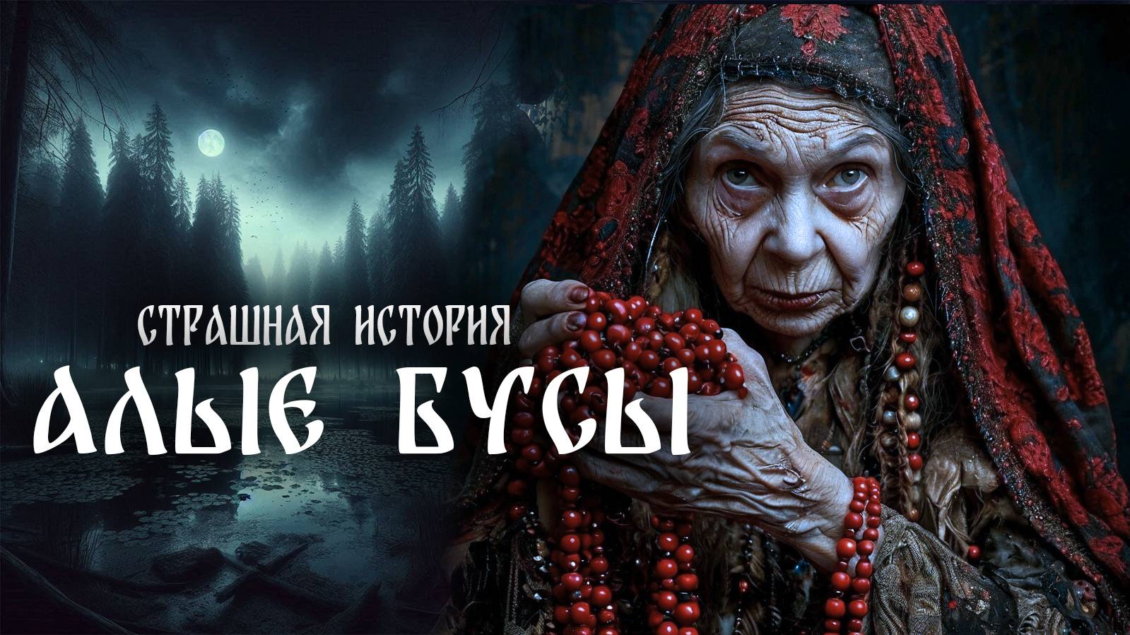 Страшная история "Алые бусы"