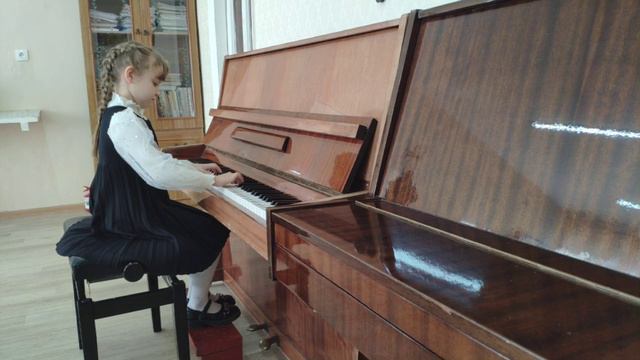 Астраханцева София.  А.Гедике "Тема с вариациями" 
#КонкурсМузыкальноеПутешествие