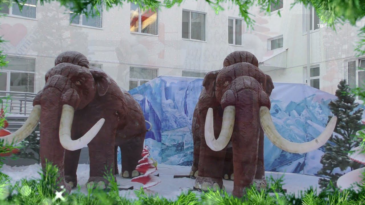 Смотр-конкурс "Новогодний Нижневартовск 2021" МБОУ сш 15 (Баяндина А.В.)