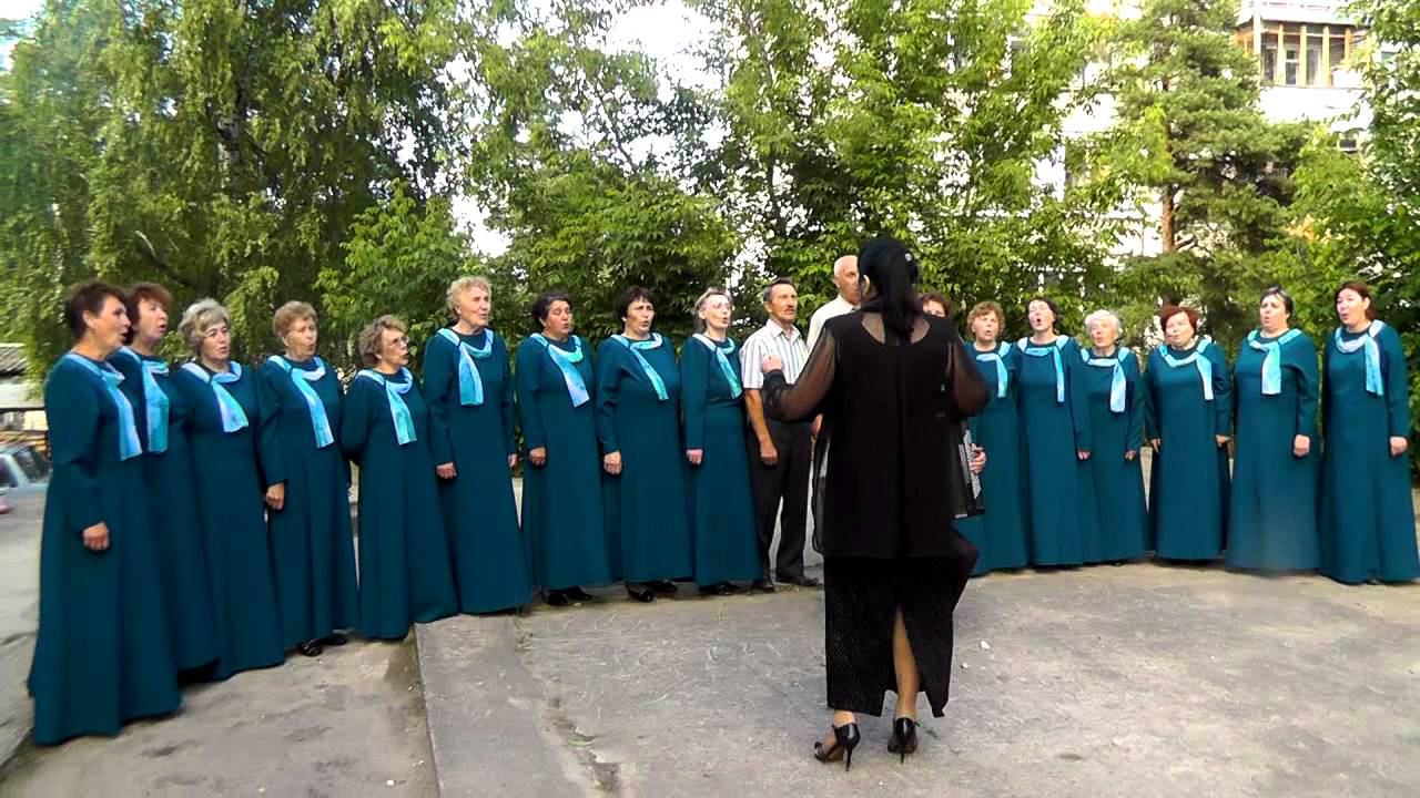 Весьегонск 2014. Академический хор. Песни под открытым небом...