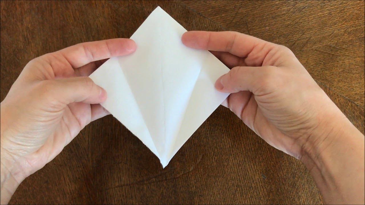 Журавлик оригами