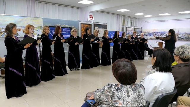 Русская народная песня в обработке С.В. Екимова "Ты река ль моя реченька"| Хор Людмила