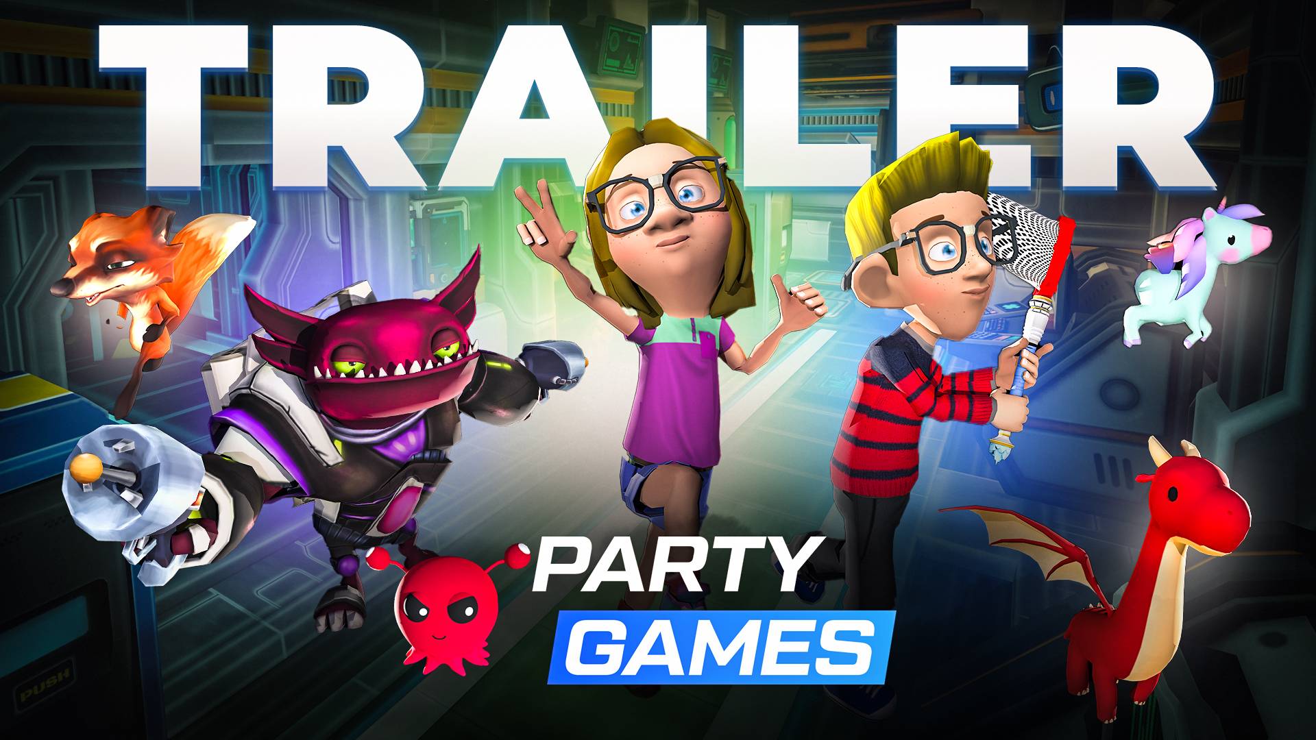 Portal Party Games  | Сборник VR игр собственной разработки | Trailer