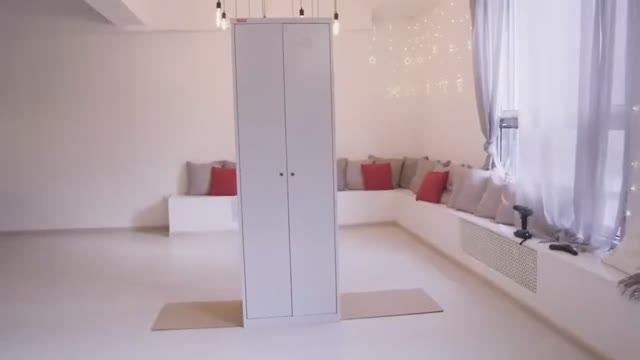 Сборка металлического шкафа для одежды ШРМ АК