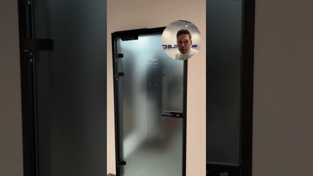 В гостях у постоянного клиента #дизайнинтерьера #интерьер #стеклянная дверь