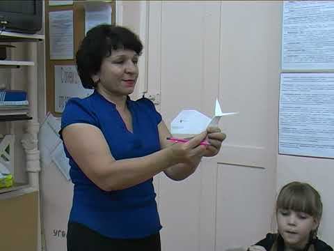 Оригами из бумаги.  Кит. Работа с учащимися 2011