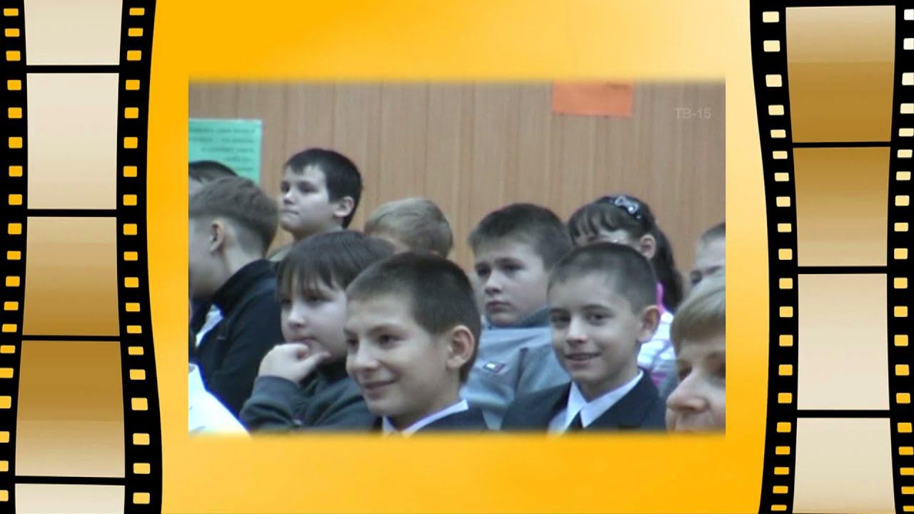 Ветеран-нефтяник Метрусенко Ф. С. Встреча с учащимися школы