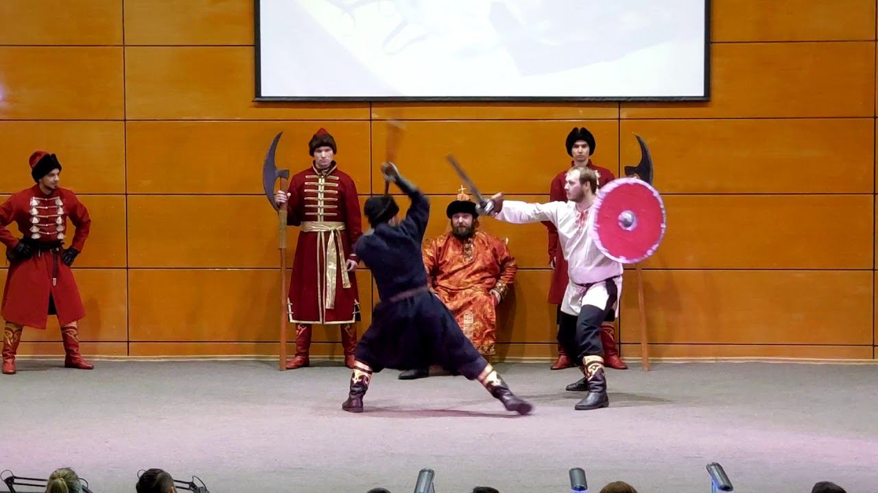 Коломна. Фестиваль артистического фехтования.