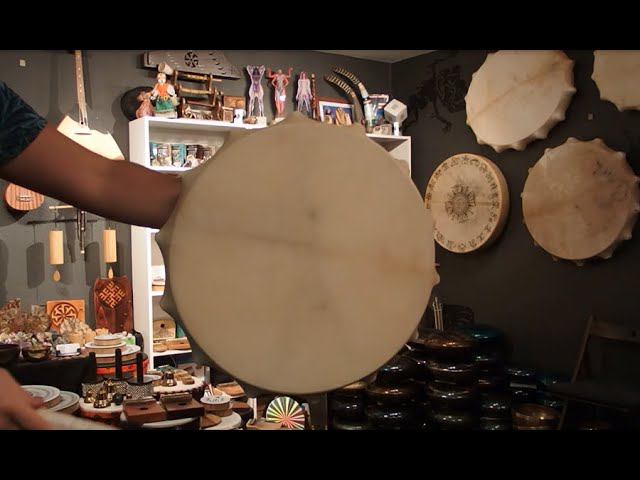 Шаманский бубен / Tambourine 20" Siberian Shamanic Circle / shamanic.moscow