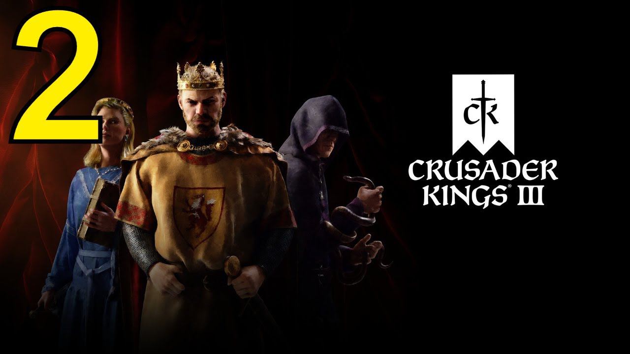 Crusader Kings III Прохождение(2024) ч2 - отбиваемся всеми силами