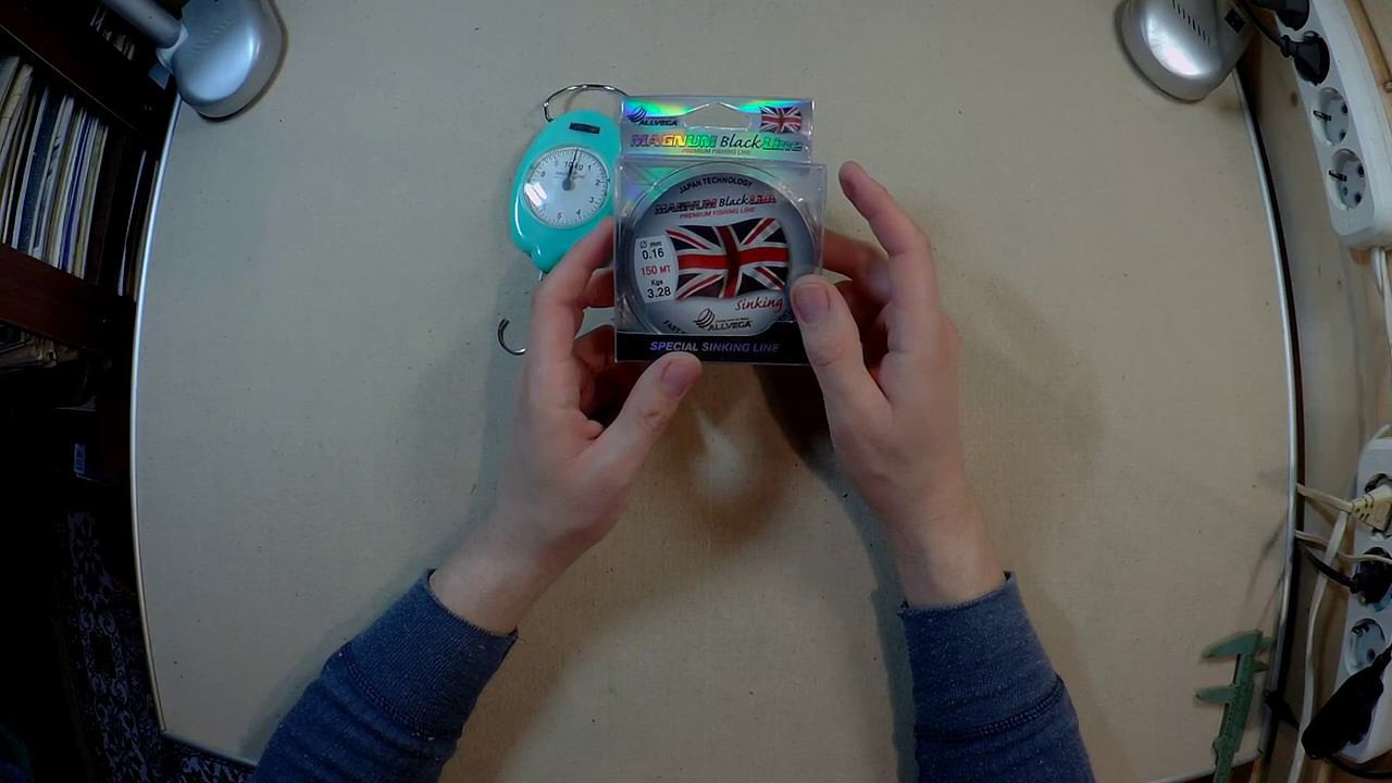 Распаковка посылок из Fmagazin. Леска Allvega Magnum Black Line 0,16мм