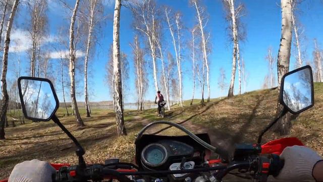 Motoland 250 Enduro и Электровелосипед. Поездка на Аргазинское водохранилище. 05.05.2020г.