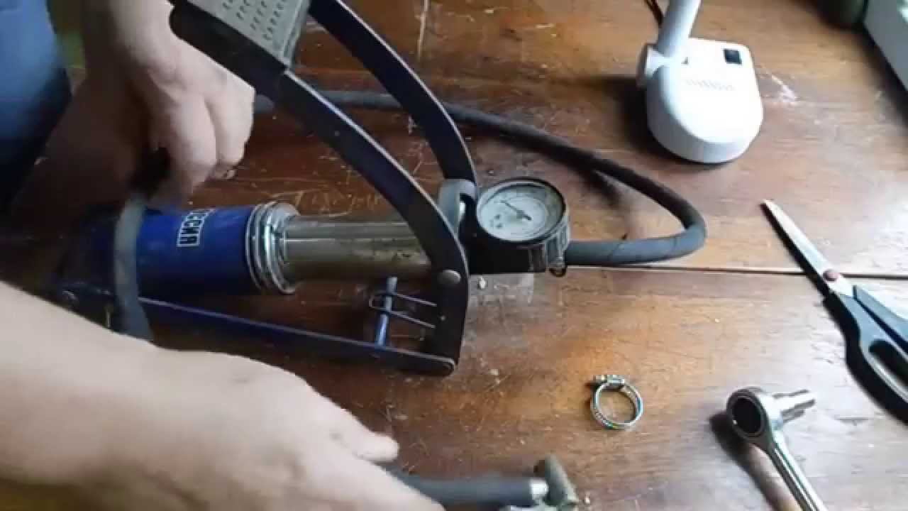 Ремонт насоса, замена шланга