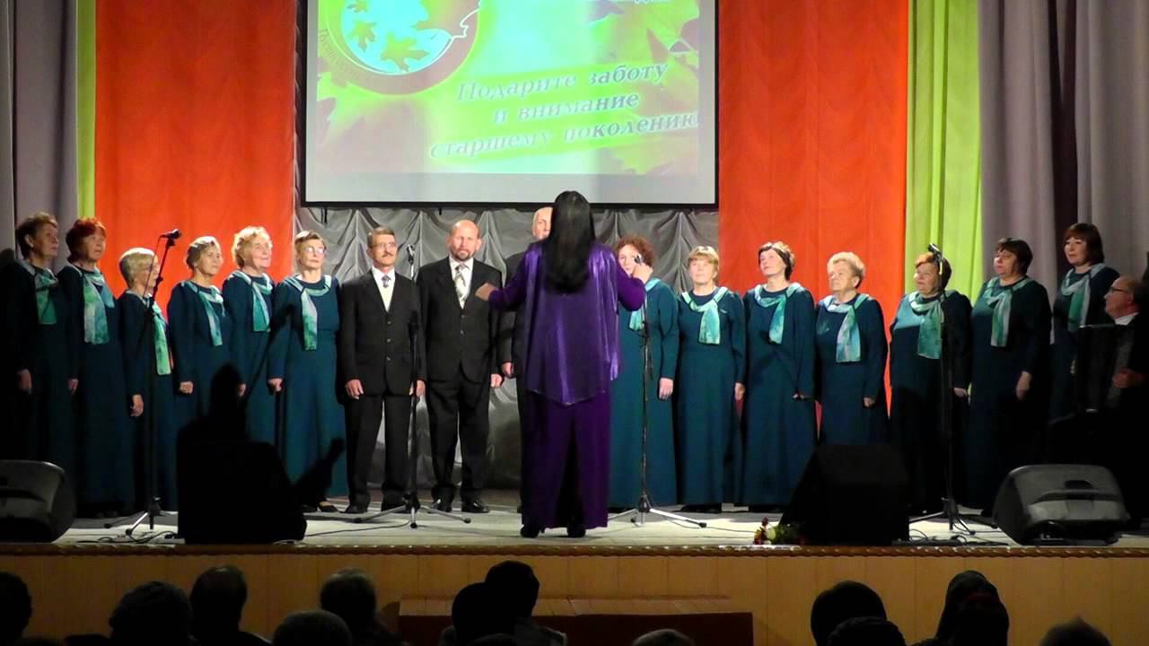 Весьегонск 2013. День пожилых людей. Концерт.