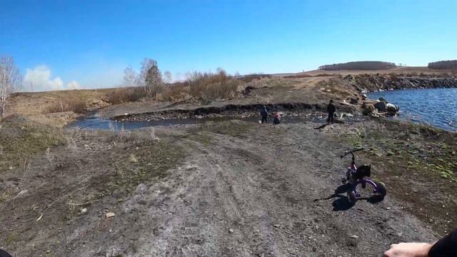 Motoland 250 Enduro и Электровелосипед. За березовым соком. Очень неспешное эндуро. 26.04.2020 г.