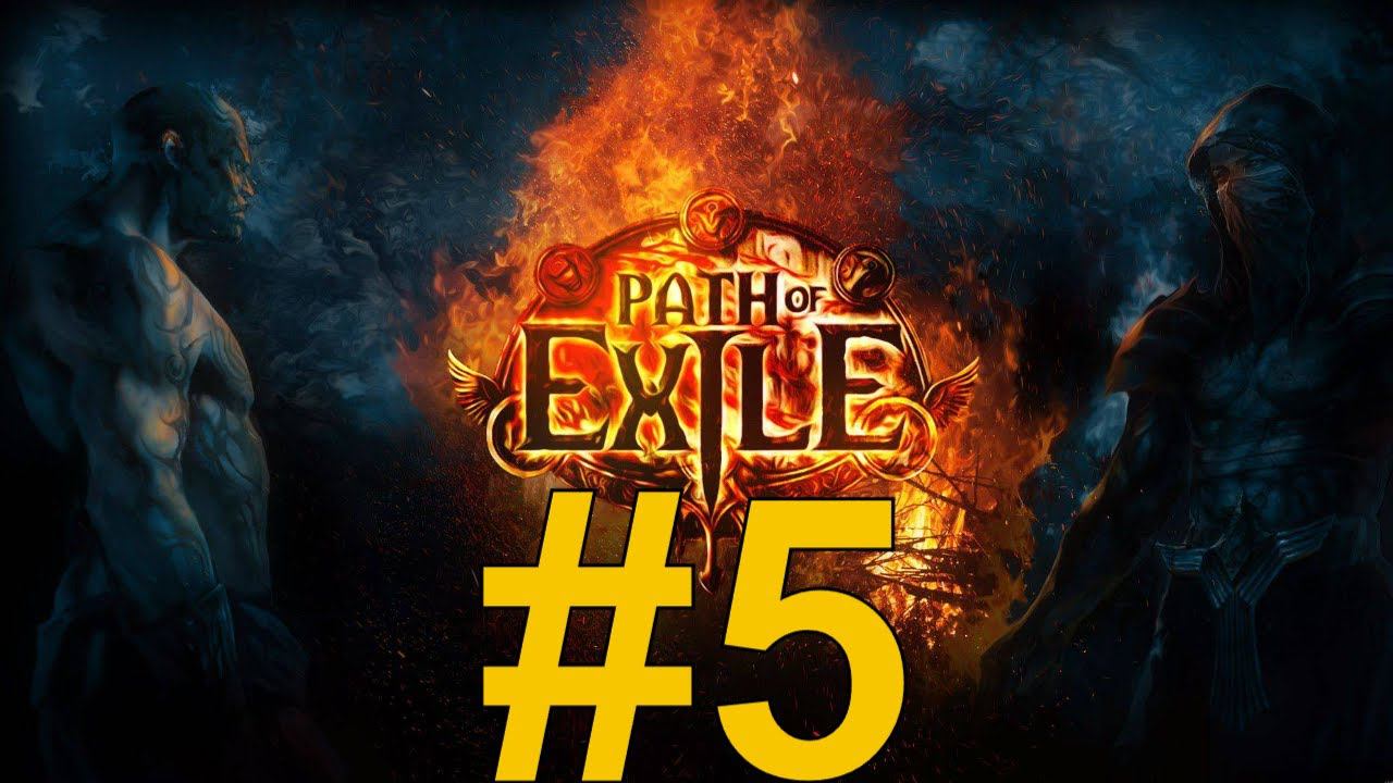 Path of Exile Прохождение HC_SSF_R_Settlers(2024) ч5 - Слегка погоняли и 3 акт