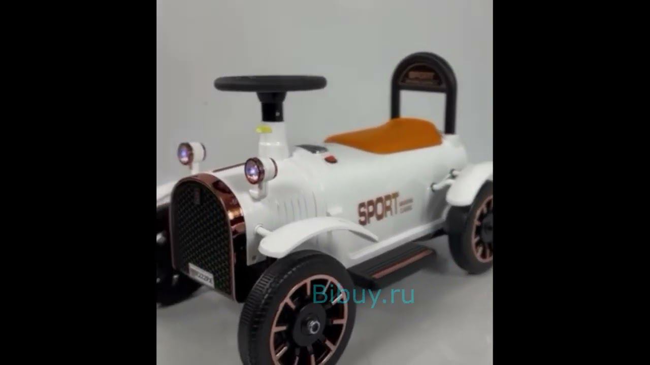 Детский ретро электромобиль/каталка Bentley K222PX