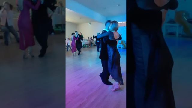 Для ученицы - первый турнир по аргентинскому танго.