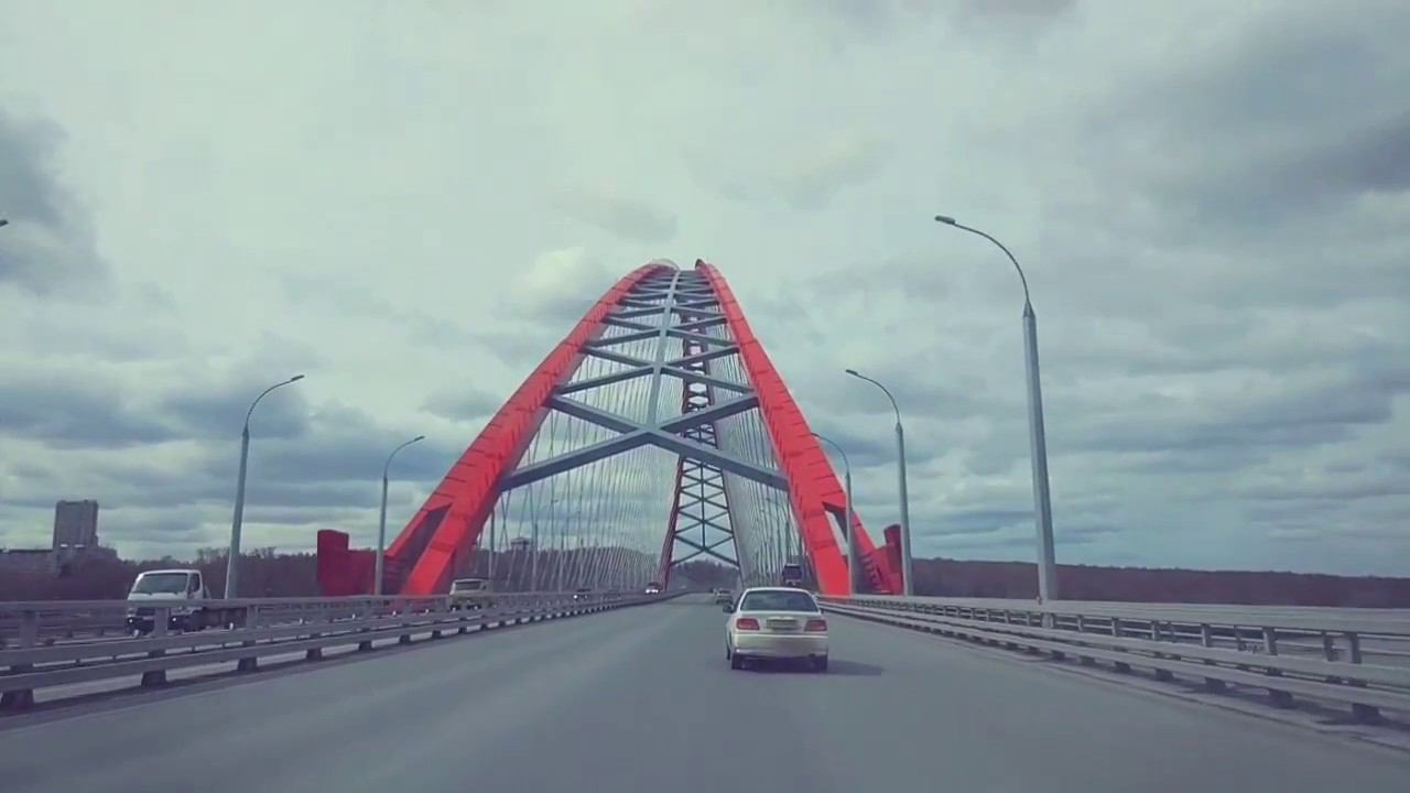 Novosibirsk. Bugrinsky Bridge.