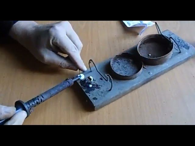 Чем паять если нет канифоли?